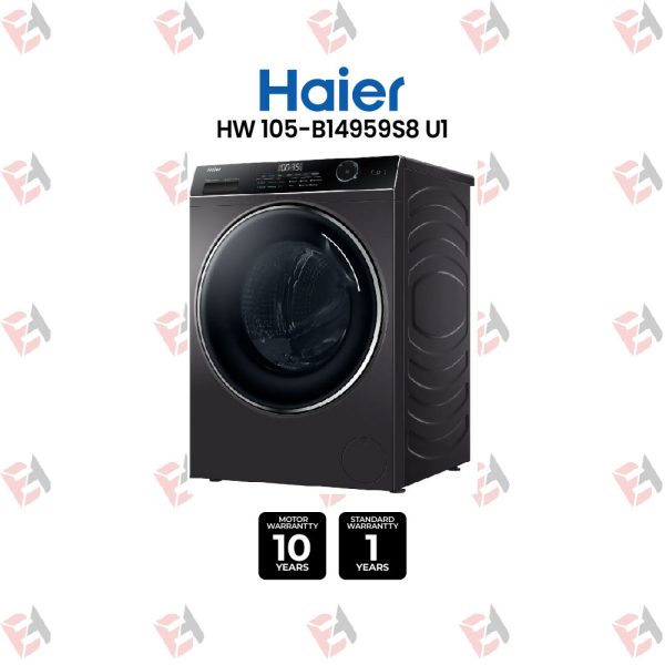 Haier HW 105-B14959S8 U1 10.5kg Front Load Washing machine – Electronix Hub